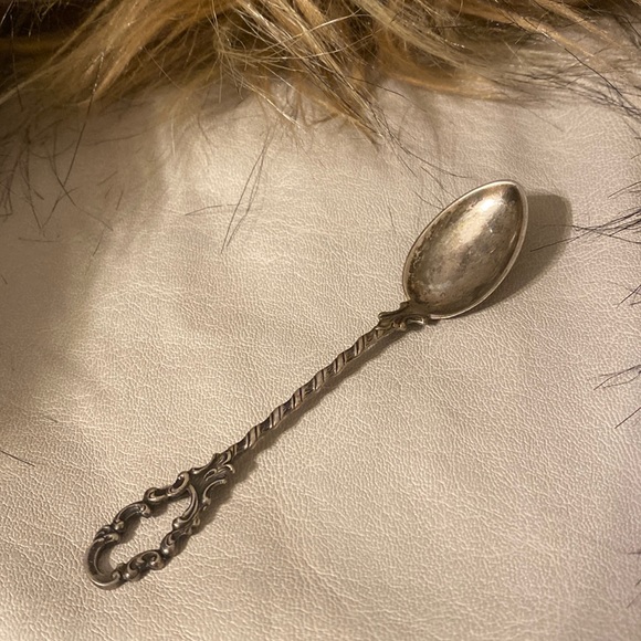 Other | Vintage Collection 83s Silver Decorative Mini Spoon | Poshmark